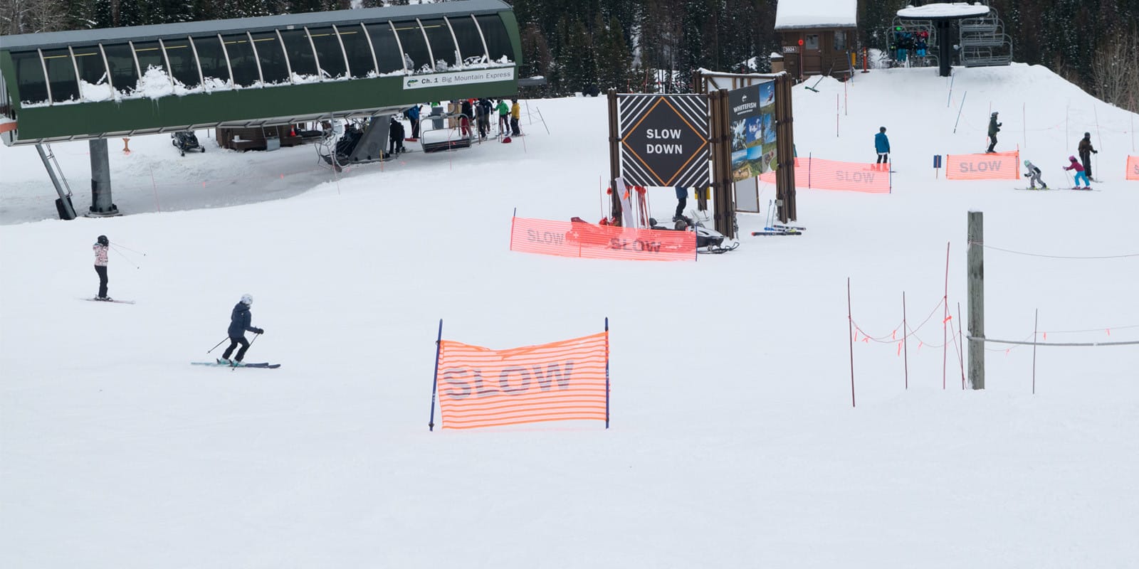 Slow Ski & Ride Areas - Whitefish Mountain Resort