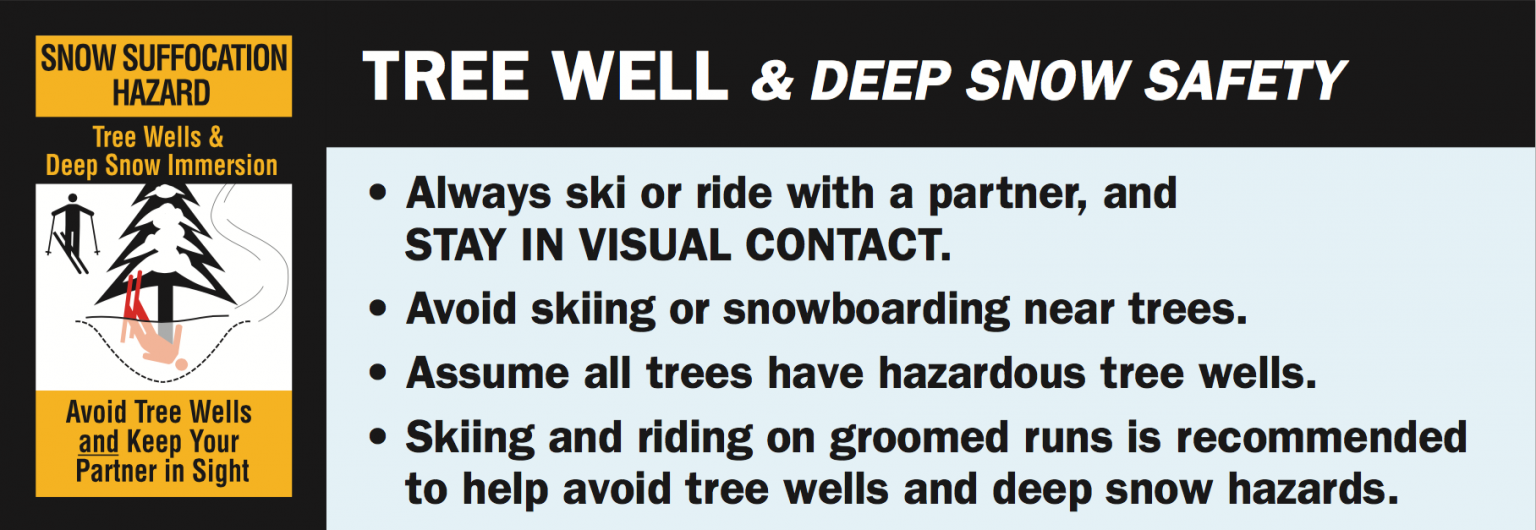 Tree Well & Deep Snow Safety - Whitefish Mountain Resort
